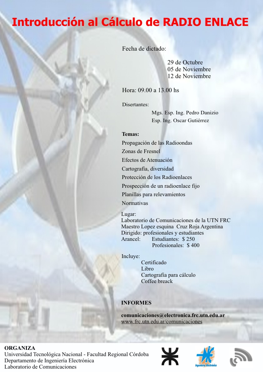 Laboratorio de Comunicaciones - radio enlace